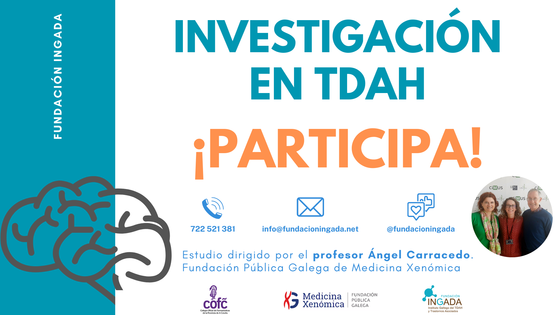 Colegio Oficial de Farmacéuticos de A Coruña Estudio sobre TDAH